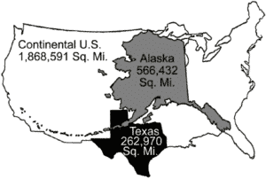 A Detailed Comparison Of Texas Vs. Alaska Size - This Nation