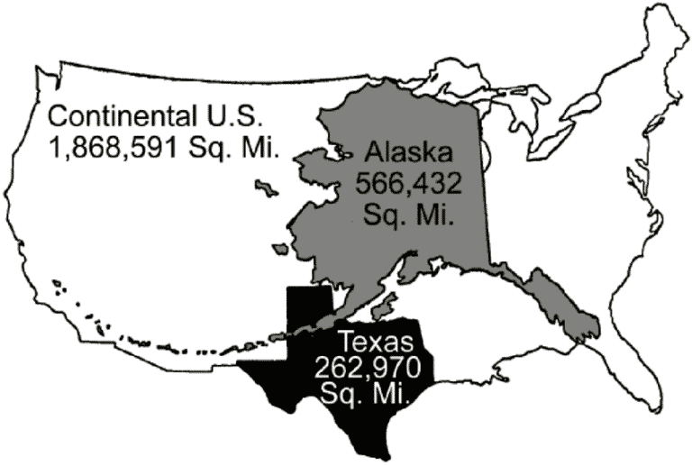 A Detailed Comparison Of Texas Vs. Alaska Size - This Nation