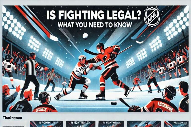 Is Fighting Legal In Hockey